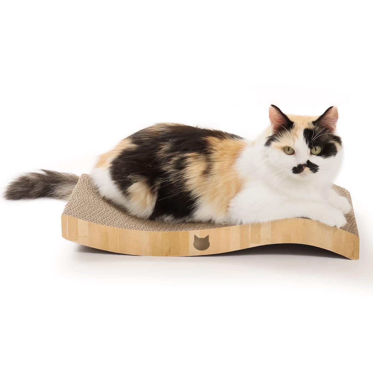 Snapklik.com : Reversible Wave Cat Scratcher For Indoor Cats - Cat ...