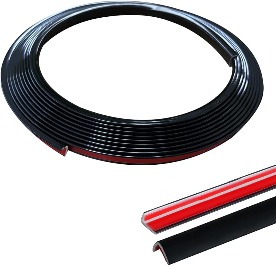Amazon.com: 20Ft L-Shape Tile Trim, Peel and Stick PVC Exterior Trim ...