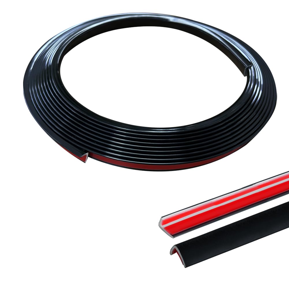 Snapklik.com : 20Ft L-Shape Tile Trim, Peel And Stick PVC Exterior Trim ...