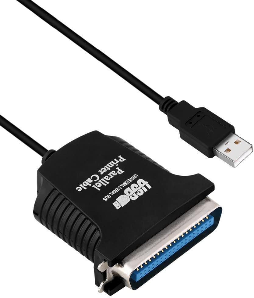 Ugreen USB to DB25 Female Parallel Printer Adapter Cable for Printer ...
