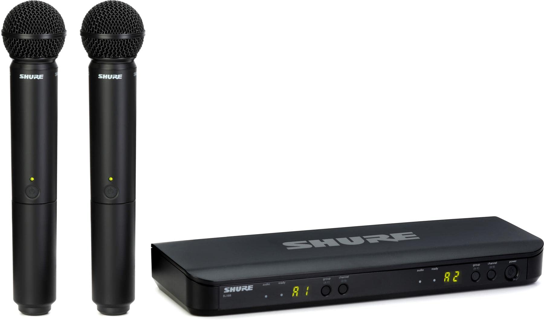 Snapklik.com : Shure BLX288/SM58 Limited Edition Black Wireless ...