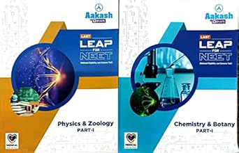 Buy Aakash Last Leap for NEET - Part 1 ( Physics Chemistry Botany and ...