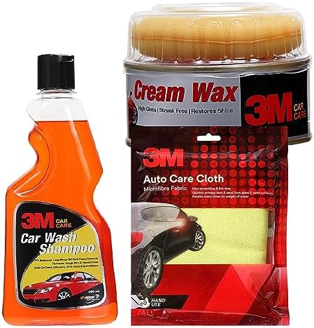 3M Car Care Cream Wax 220g (Pack of 2) : Amazon.in: Car & Motorbike