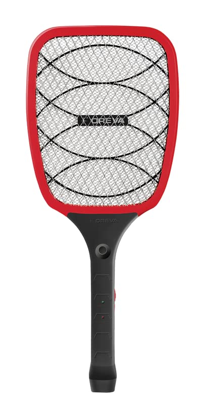 Oreva Rechargeable Electric Mosquito Racket with Led Indicator Mosquito ...