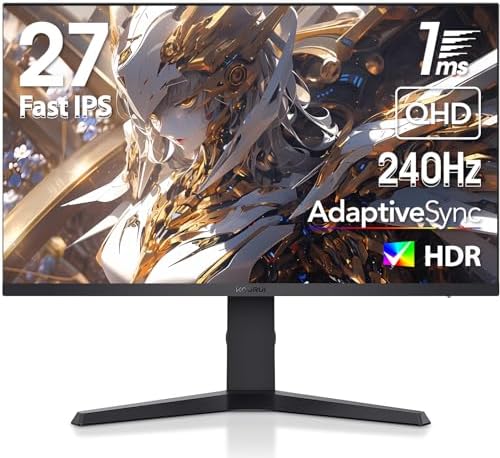 Amazon.co.jp: KOORUI 27E3QK Gaming Monitor, 27-inch WQHD (2560 x 1440 ...