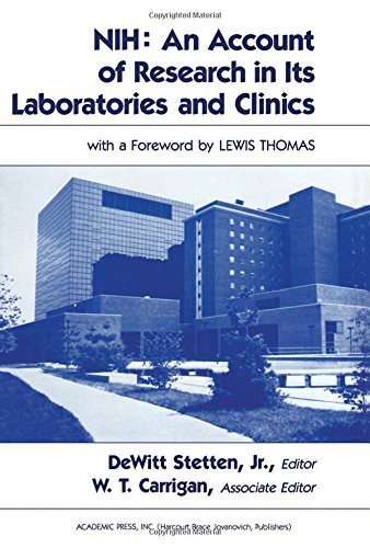 Nih: An Account of Research in Its Laboratories and Clinics ...