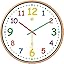 WONZOM 12 Inch Educational Time Teaching Wall Clock for Kids, Silent ...