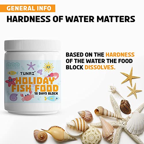 TUNAI Holiday All Life Stages Fish Food | Four Blocks | Fortified with ...