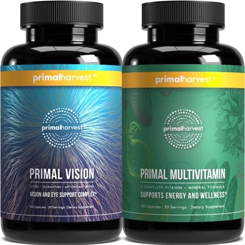 Amazon.com: Primal Harvest Multivitamin & Primal Vision – Complete ...