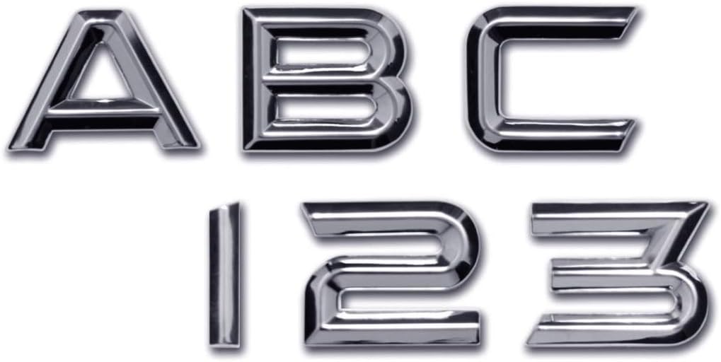 Amazon.com: LZLRUN Big Size Custom Metal Letters for Car and Mailbox ...
