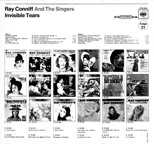 Invisible Tears by Ray Conniff - Amazon.com Music