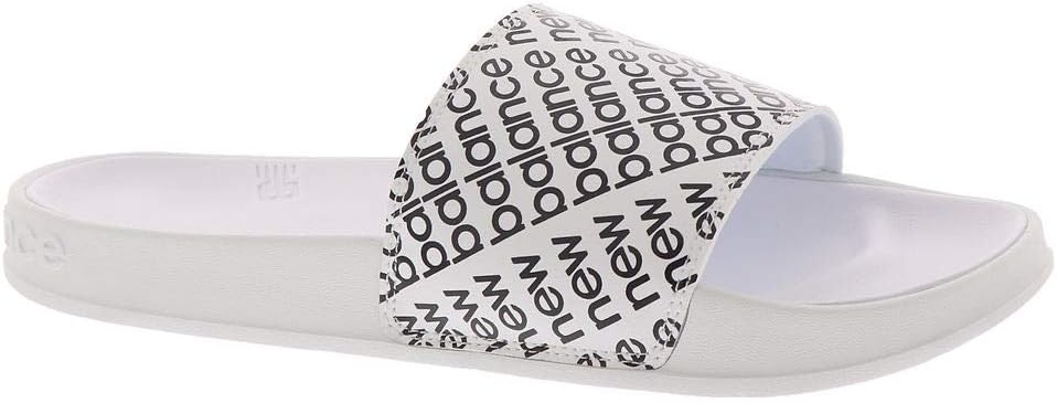 Amazon.com | New Balance 200 Print Slide Men's Sandal 13 D(M) US White ...