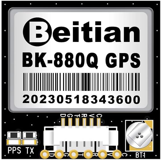 Amazon.com: Beitian Compass QMC5883L AMP2.6/PIX4/PIXHAWK GNSS GPS GLONASS Dual Flight Control ...