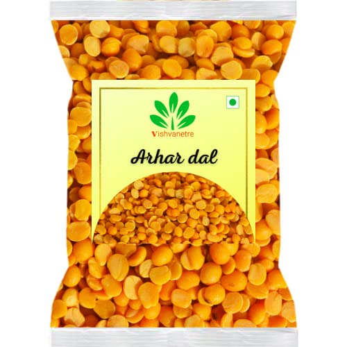 Vishvanetre Pure & Natural Unpolished Arhar Dal Toor Daal (500 Grams ...