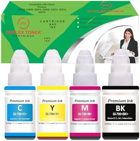 proffisy GI 790 Ink Refill G3000 Series Ink Compatible with Canon PIXMA ...