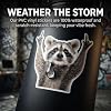 Amazon.com: Cute Raccoon Stickers Waterproof Little Raccoon Sticker for ...