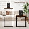 Amazon.com: TUTOTAK End Table, Side Table, Tall Couch Table, Sofa Table ...