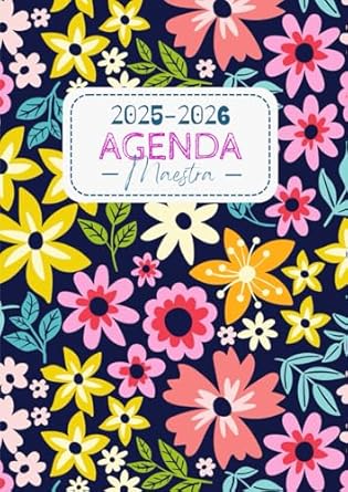 Amazon.com: Agenda Maestra 2025 2026: Planificador y organizador de ...