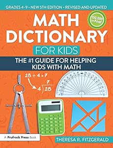 9781618216175: Math Dictionary for Kids: The #1 Guide for Helping Kids ...