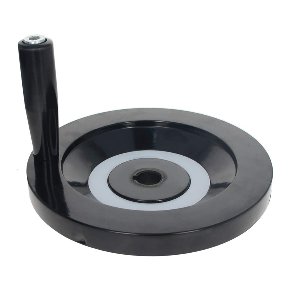 Buy Heyiarbeit Premium Handwheel Crank Handle 160mm/6.30" Hole Dia Most ...