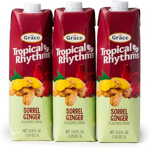 Amazon.com : Grace Tropical Rhythms Sorrel Ginger Jamaican Fruit Juice ...