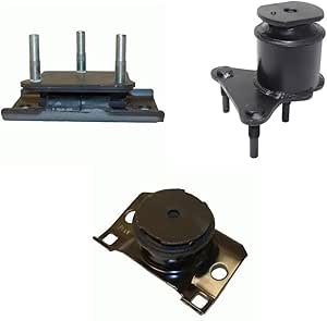 Amazon.com: Motor & Trans Mount 3PCS Compatible with Nissan Frontier/Xterra 4.0L 4WD 05-16 ...