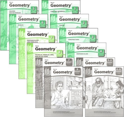 Key to Geometry Complete Set, Books 1-8, plus Answers and Notes: Amazon ...