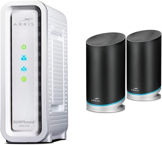 Amazon.com: ARRIS Surfboard | SB8200 DOCSIS 3.1 Modem (1 Gbps Max ...