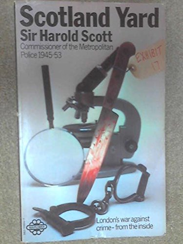 Scotland Yard: Scott, Harold: 9780583116640: Amazon.com: Books