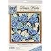 Amazon.com: Design Works Crafts Blue Roses 12" x 12" Needlepoint Kit ...