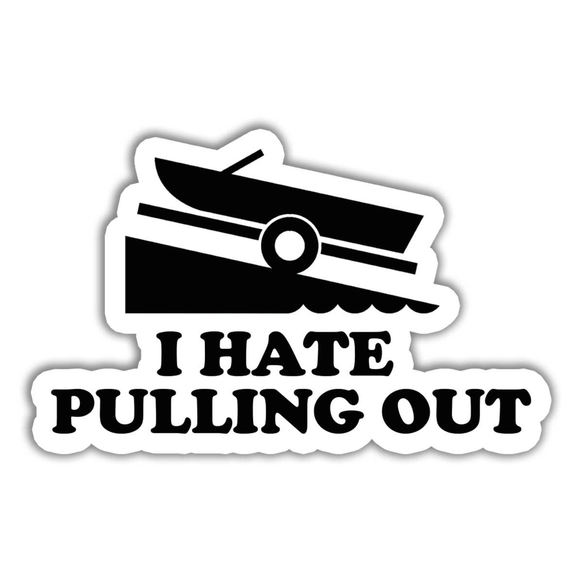 Amazon.com - MAIANEY (3 Pcs) I Hate Pulling Out Sticker Funny Camping ...
