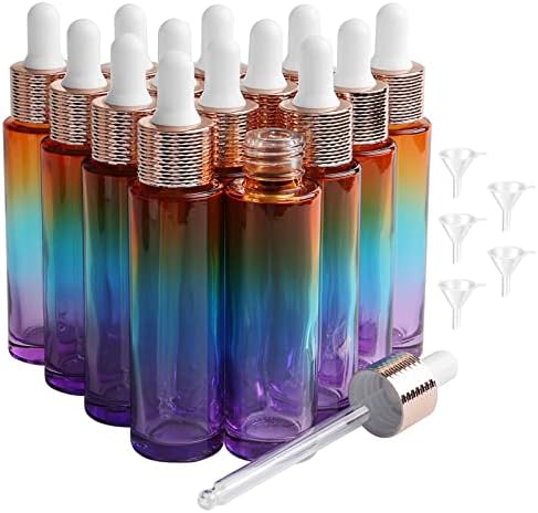 Amazon.com: Kesell 30ml Glass Dropper Bottles, Empty Perfume Bottles ...