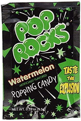 Amazon.com : Pop Rocks Watermelon - .33 oz (36 pack) : Grocery ...
