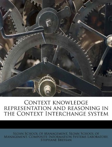Context knowledge representation and reasoning in the Context ...