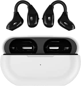 Amazon.com: Wireless Ear Clip Bone Conduction Headphones Bluetooth Open ...