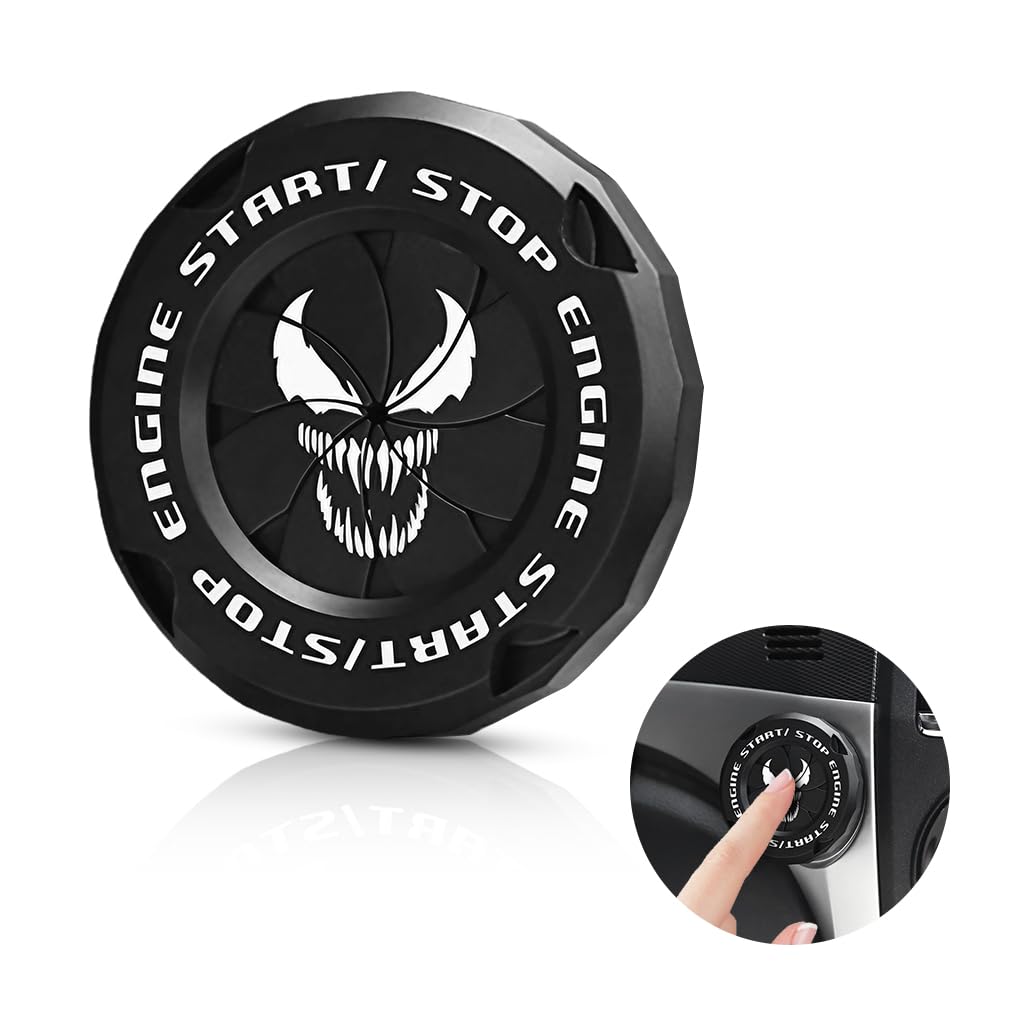 STHIRA® Car Start Button Cover Creative Venom Engine Ignition Push ...