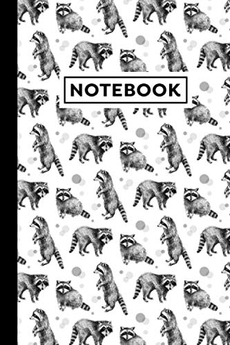 Notebook: Raccoons Notebook | Raccoons Themed Gift For Raccoon Lovers ...