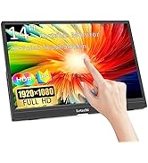Lrtzcbi Touchscreen Portable Monitor 11.6 Inch, HDR 1366x768P IPS Touch ...