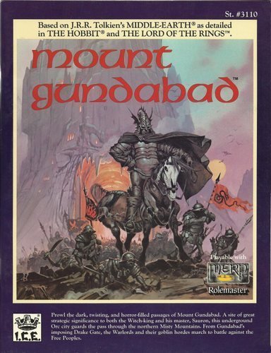 Middle Earth Role Playing/MERP Ist Edition Book Series