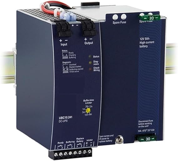 Amazon.co.jp: 内蔵バッテリー用DC-UPS UBC10.241 DC出力24V 10A入力DC 24V : 産業・研究開発用品