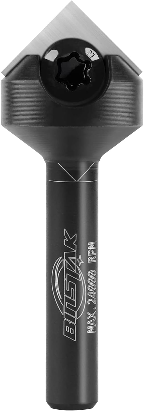 Whiteside Router Bits 1502 V-Groove Bit with 90-Degree 1/2-Inch Cutting ...