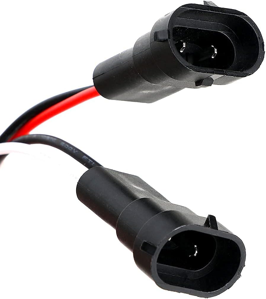 Buy H4 to H9/H11 Wire Harness Adapter, H4 Splitter Harness for Dual ...