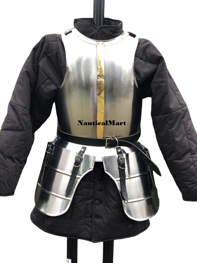 Buy NauticalMartplate Medieval Knight's Body Armor Fluted Cuirass ...