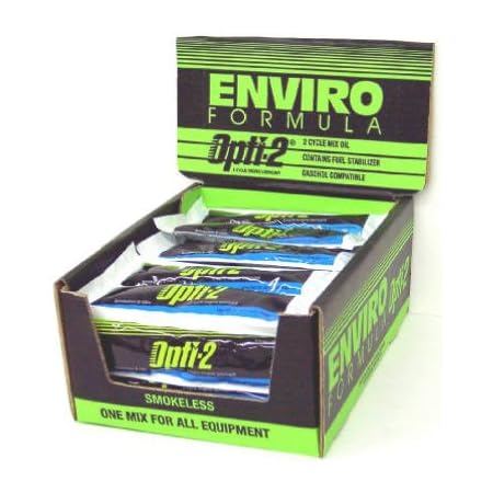 Amazon.com: Opti-2 20096 1 Gallon Mix Pouches 2-Cycle Engine Lubricant ...