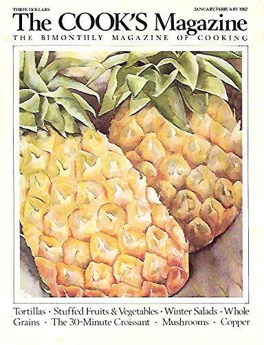 Cook's Magazine (the Magazine of Cooking in America) January/February ...