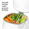 Amazon.com: OXO Good Grips Easy-Clean Compost Bin, White - 0.75 GAL ...