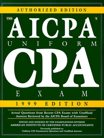 The Aicpa's Uniform Cpa Exam: 1999 (Serial): Robert Keith, Vincent C ...
