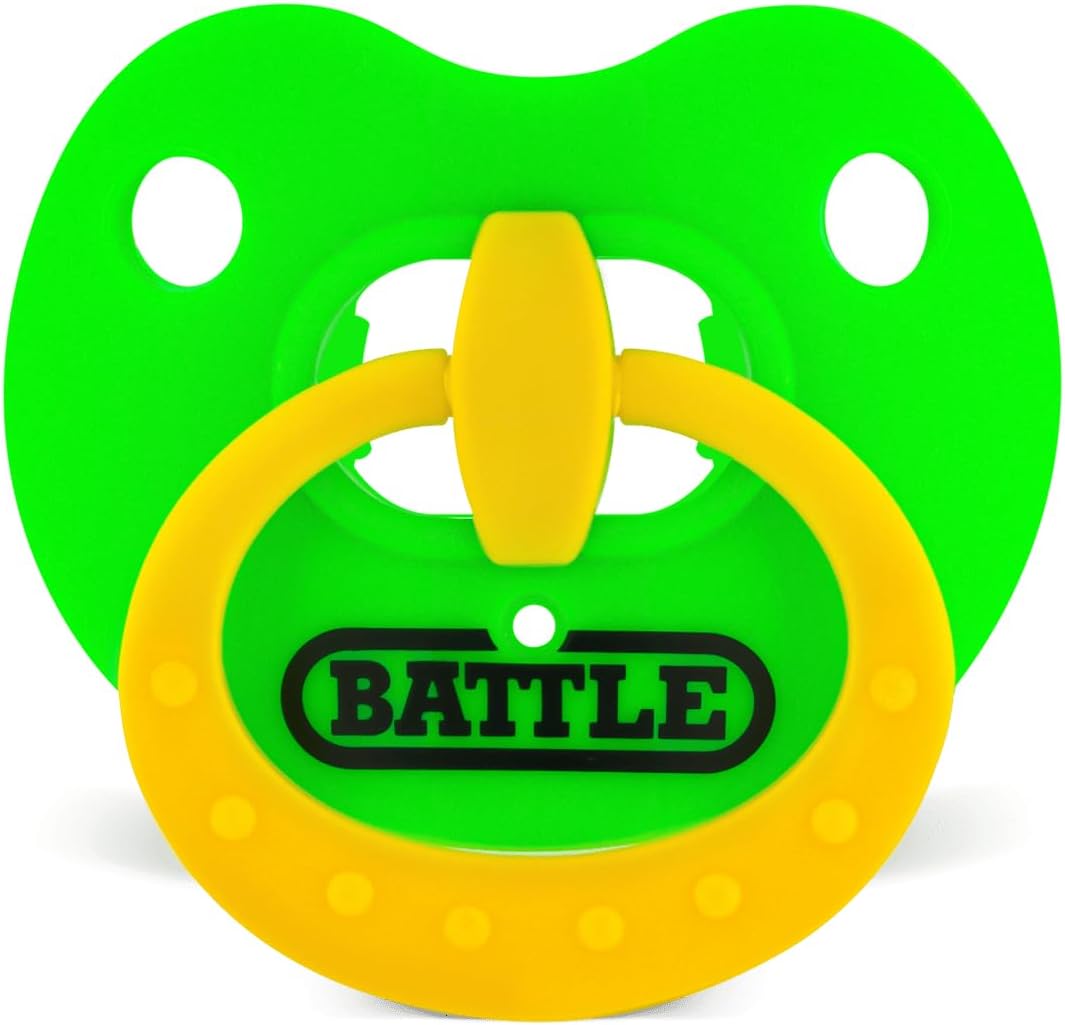 Amazon.com : Battle Sports Binky Oxygen Football Mouthguard ...