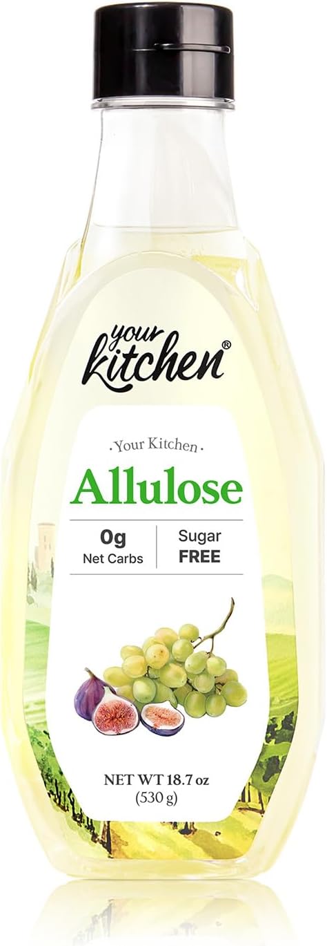 Amazon.com: Your Kitchen Allulose Syrup 18.7 Fl Oz, Zero Calorie ...
