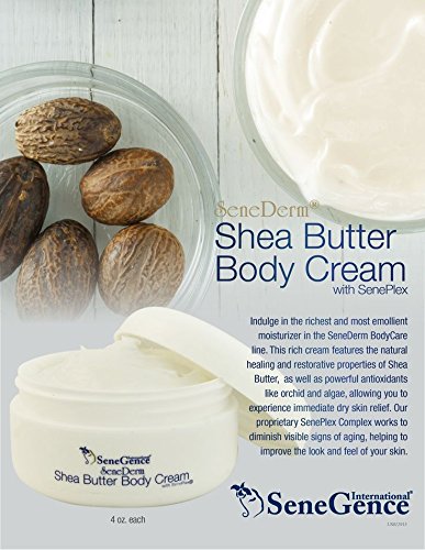 Amazon.com : SeneDerm Shea Butter Body Cream by Senegence - 4 oz ...